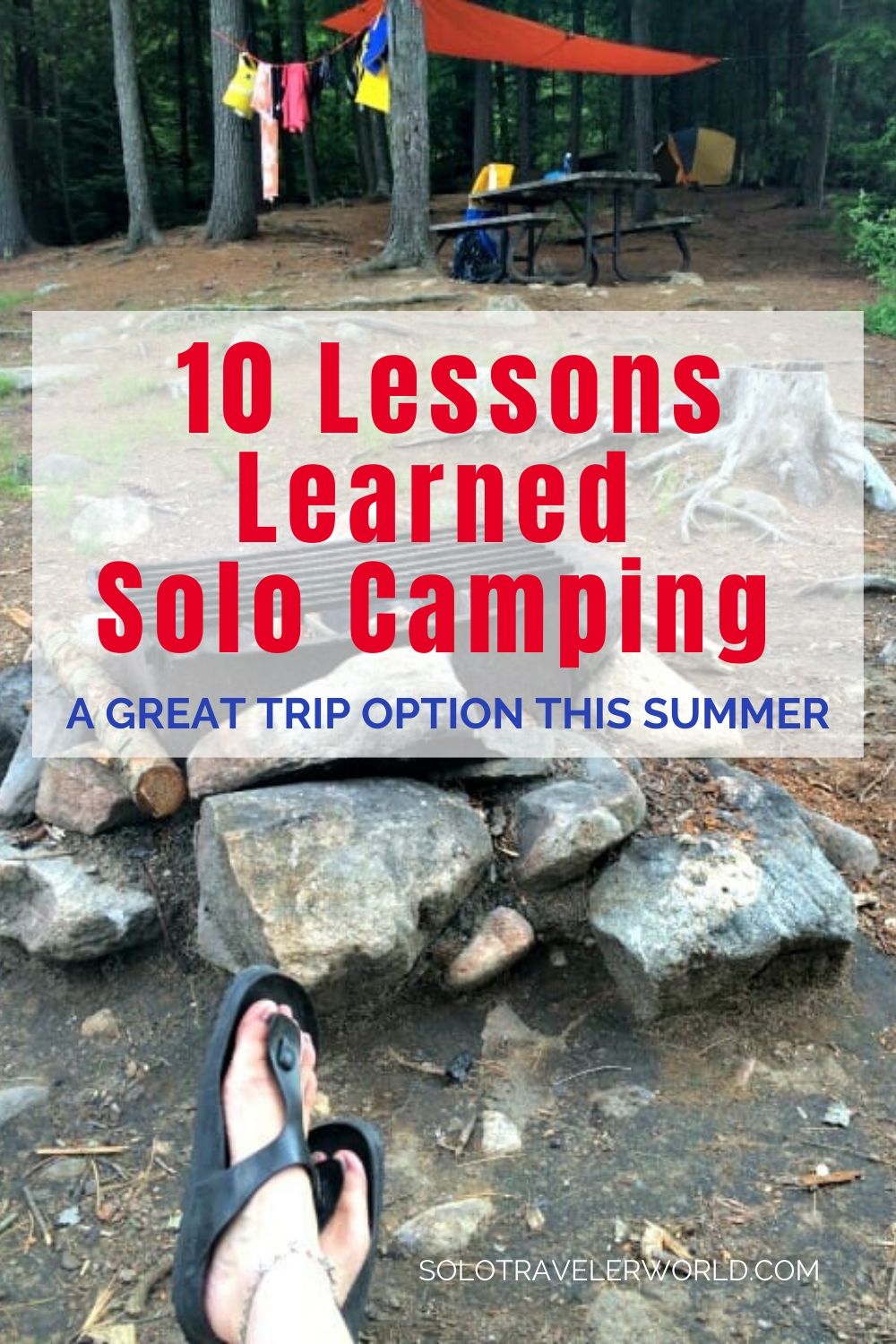 10 Lessons Learned from a Solo Camping Trip